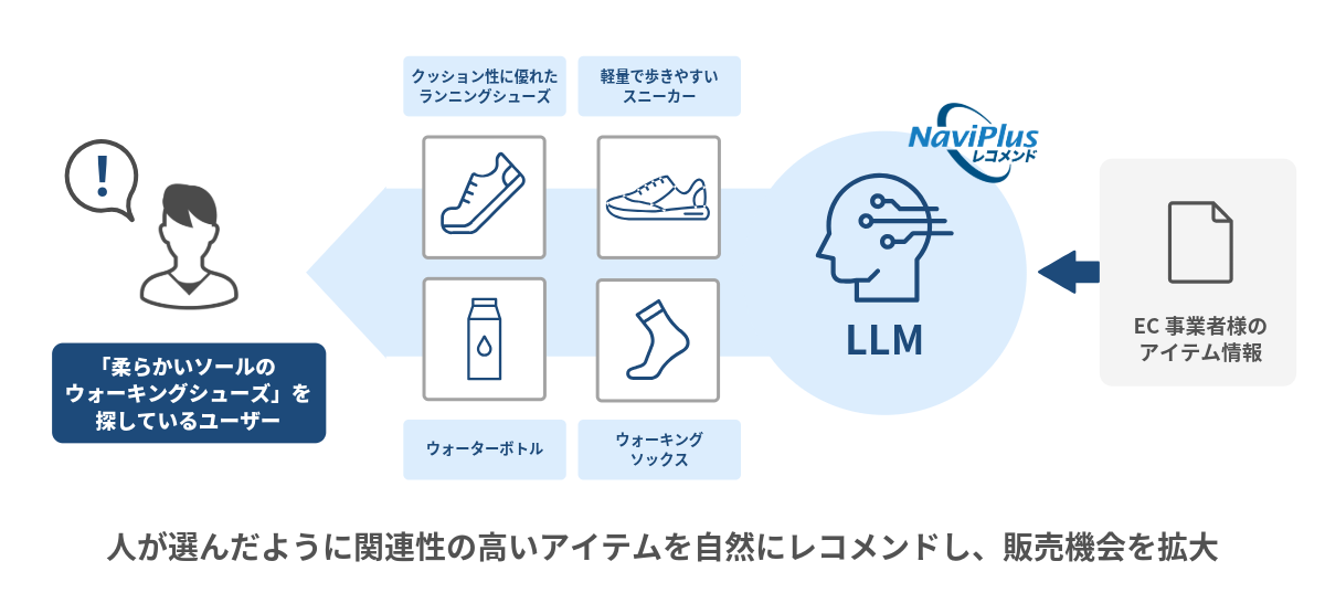DGBT、レコメンドエンジン「NaviPlusレコメンド」にて、LLMを活用した新ロジックを提供開始 | DGビジネステクノロジー